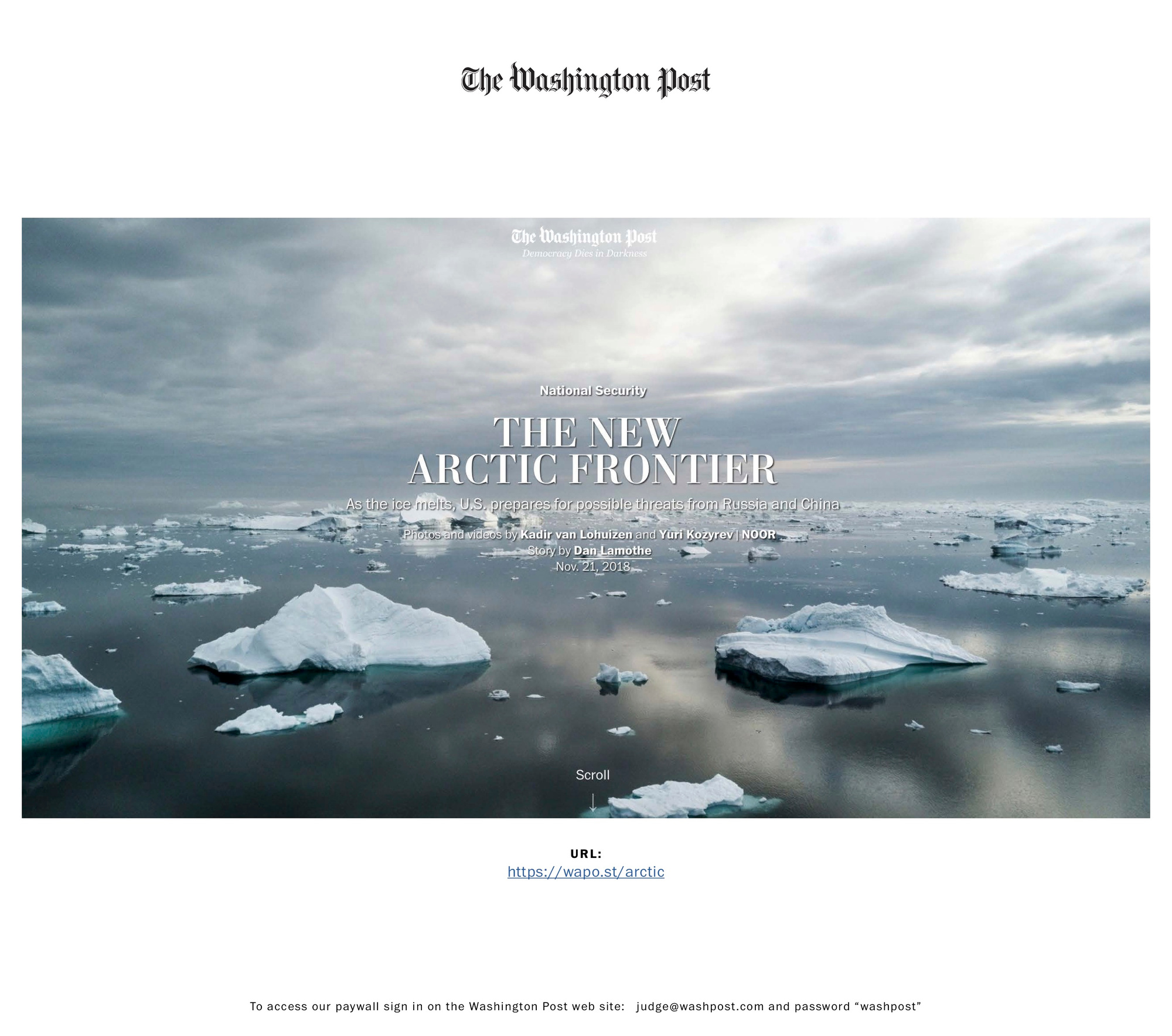 Newspaper Feature Story – NPPA Contests