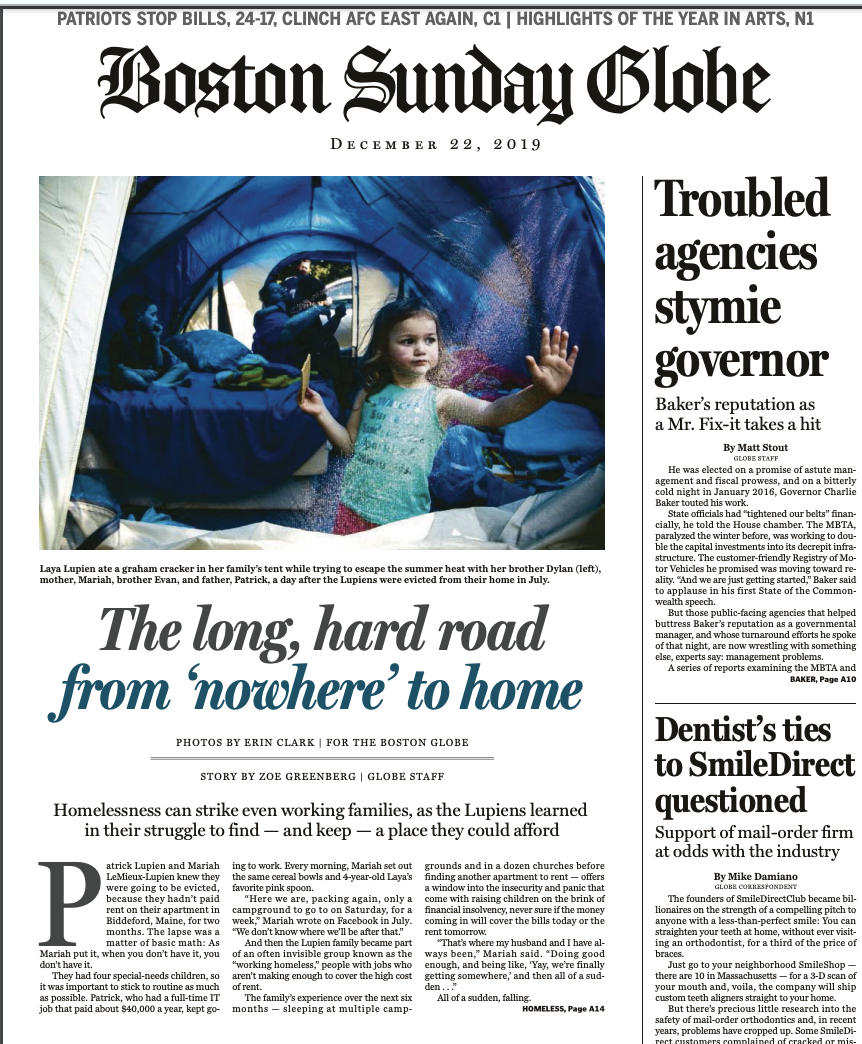 Newspaper Feature Story NPPA Contests